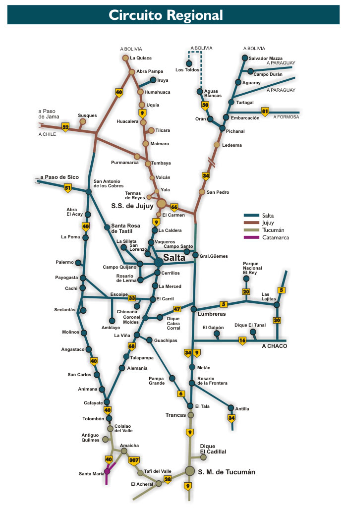 Turismo Salta, agencia turismo, mapa Salta